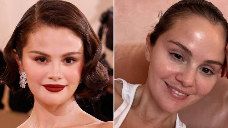 Selena Gomez Shares Makeup-Free Selfie After Glamorous